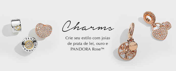 Charms Pandora, crie seu estilo com os berloques Pandora.